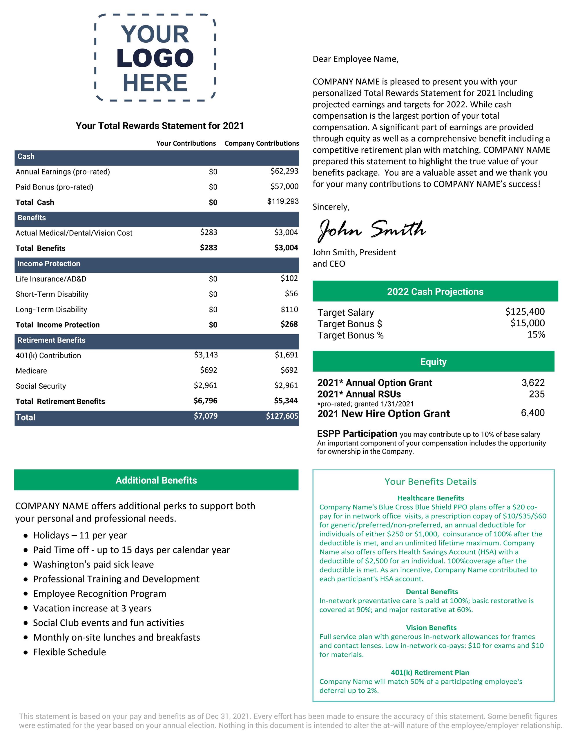 Total Compensation | Insight e-Tools